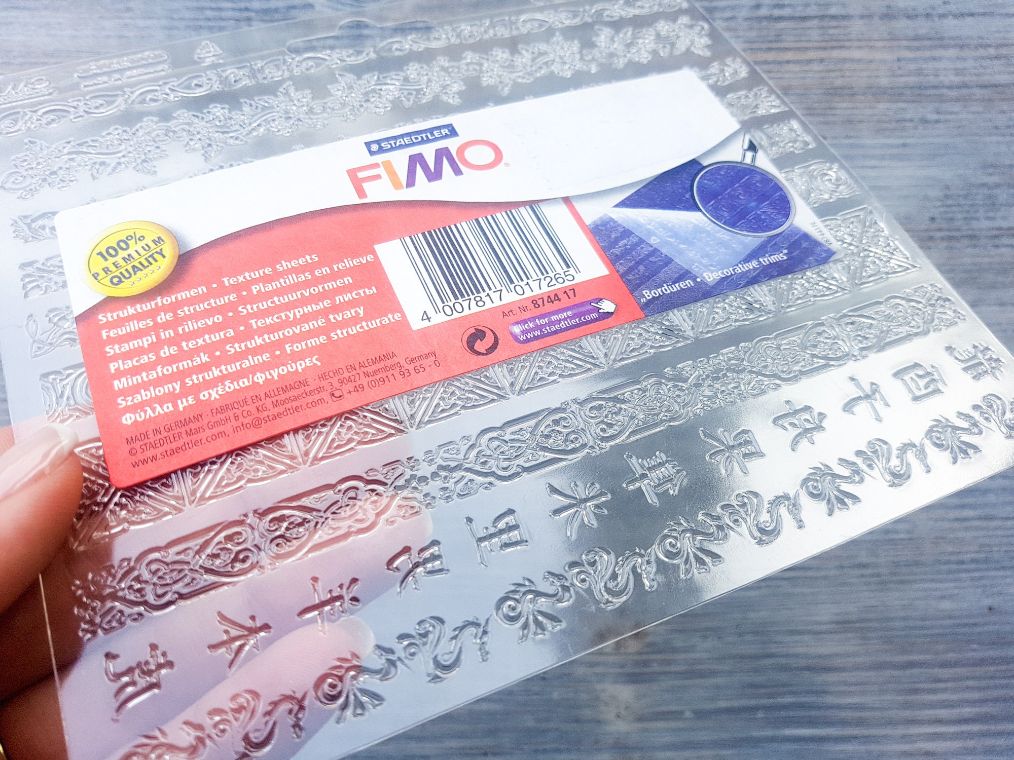 Fimo texture sheet Decorative Trim Used for decor and | Etsy