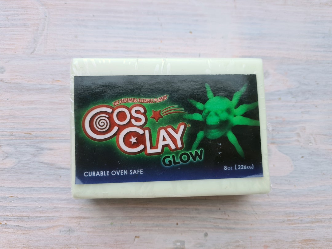 Cosclay ELEMENTS Glow, 260 G, 0.57 Lb, Modelling Clay for Making ...