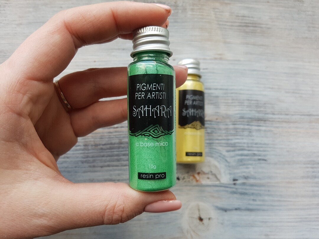 Pastel Color Pigments SAHARA, Green, 10 G, Resin Pigments, Polymer Clay ...