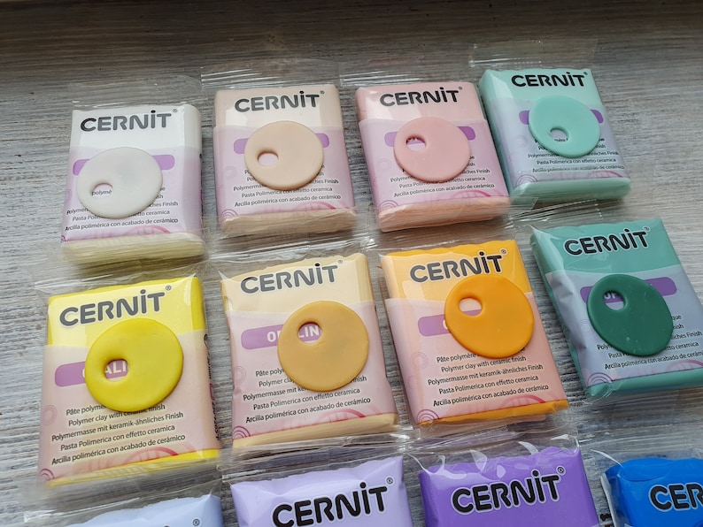CERNIT Opaline Serie Polymer Clay White Nr. 010 56g 2oz - Etsy Sweden