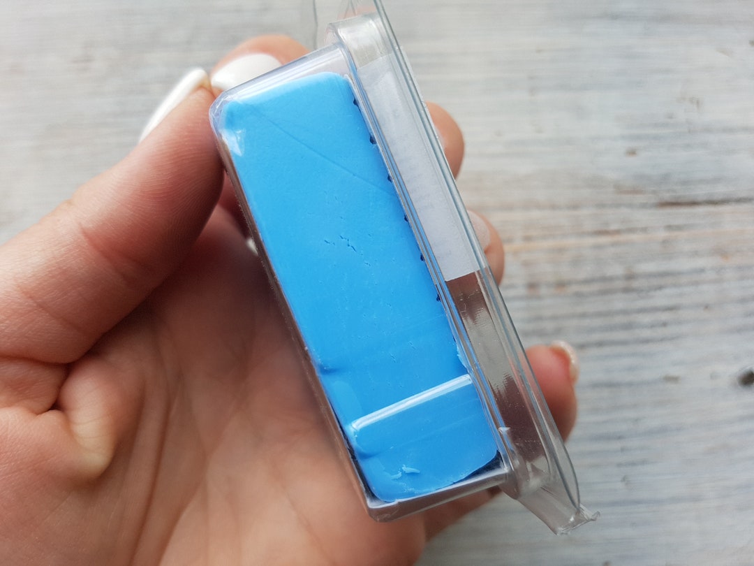 PARDO Light Blue Translucent, Nr. 613, Polymer Clay, 56g 1,96oz, Oven ...