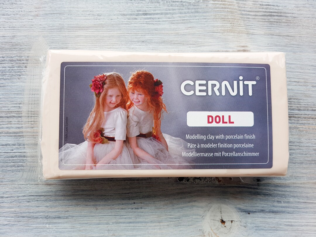 Cernit Doll Oven-bake Polymer Clay, Rose-beige, Nr. 425, 500 Gr for ...