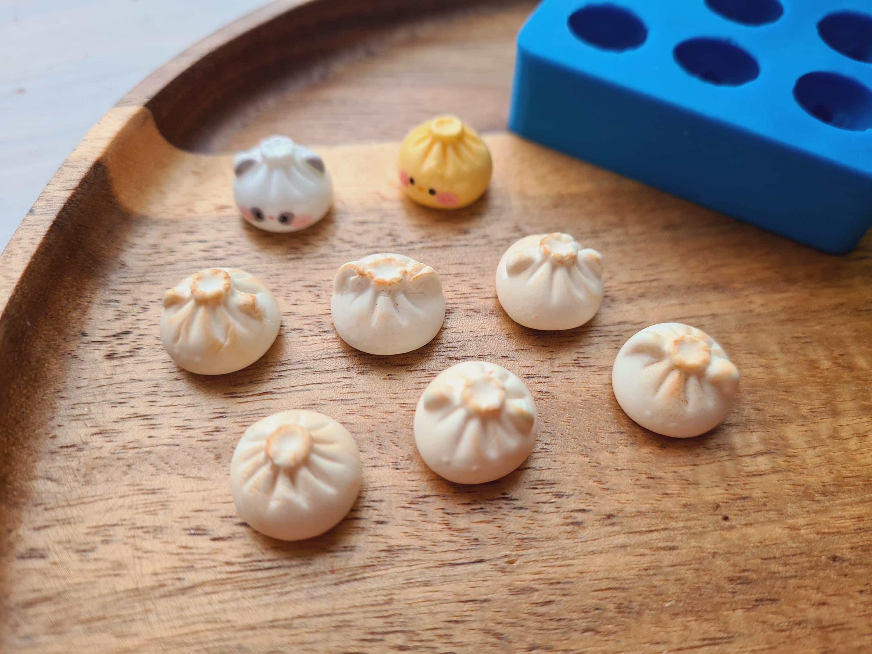 Silicone Mold of Khinkali, 1:6 Scale, Style 2, Cute Animals, 6 Elements ...
