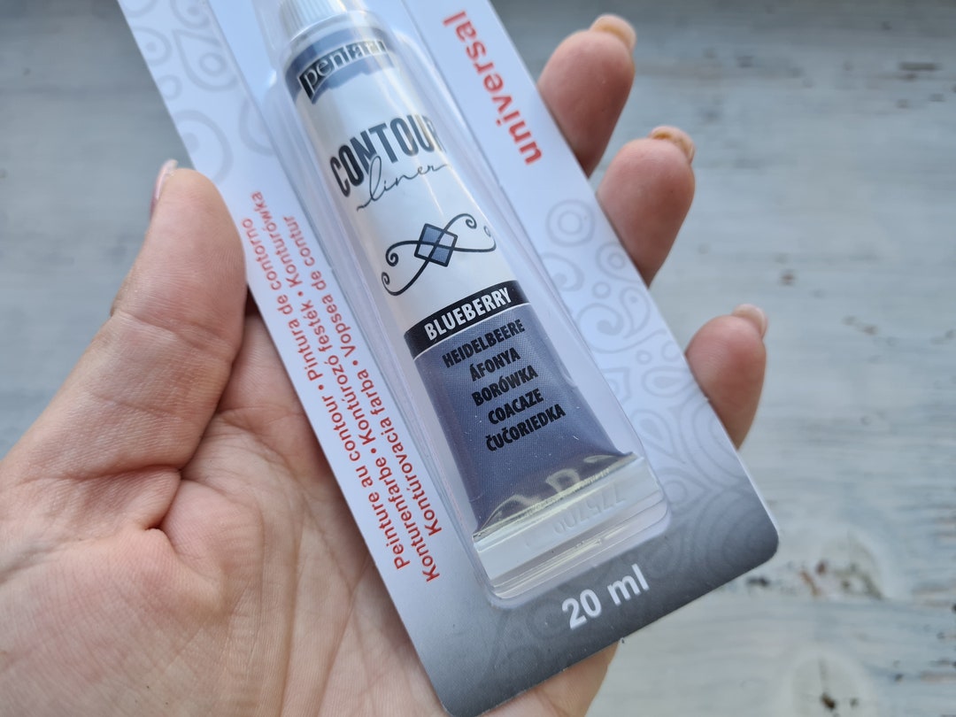 PENTART Contour Paint for All Surfaces Water-based - Etsy