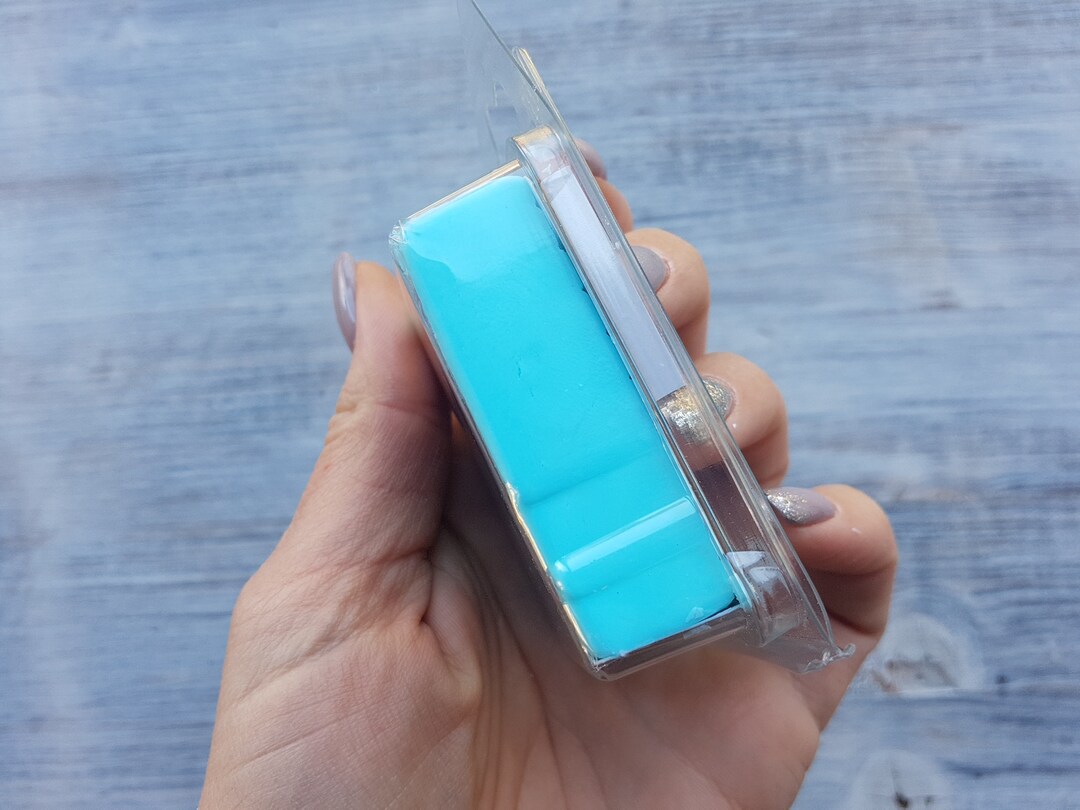 PARDO Aqua Translucent, Polymer Clay, 56g (1,96oz), Oven-hardening ...