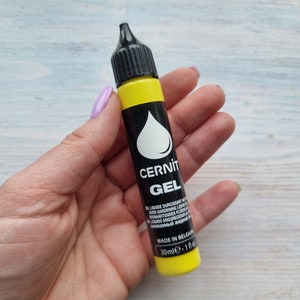 Cernit Polymer Liquid Gel, Yellow, 30 Ml, Bakeable, Mixing and Forming ...