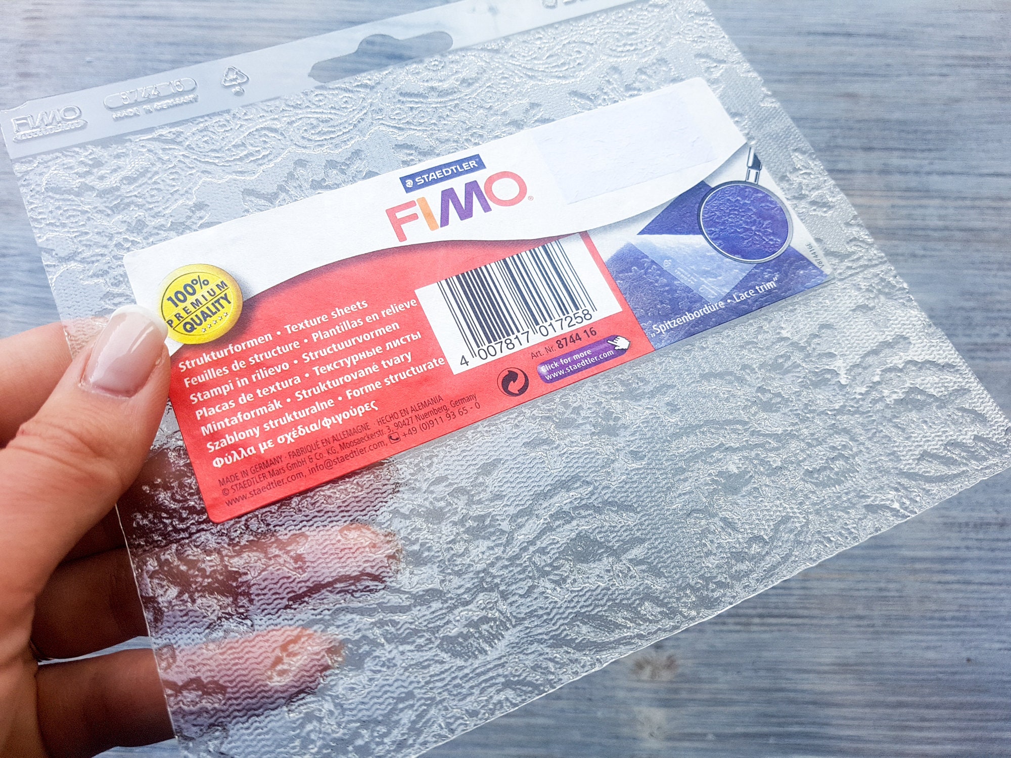 Fimo Texture Sheet Lace Trim Used for Decor and Texture | Etsy