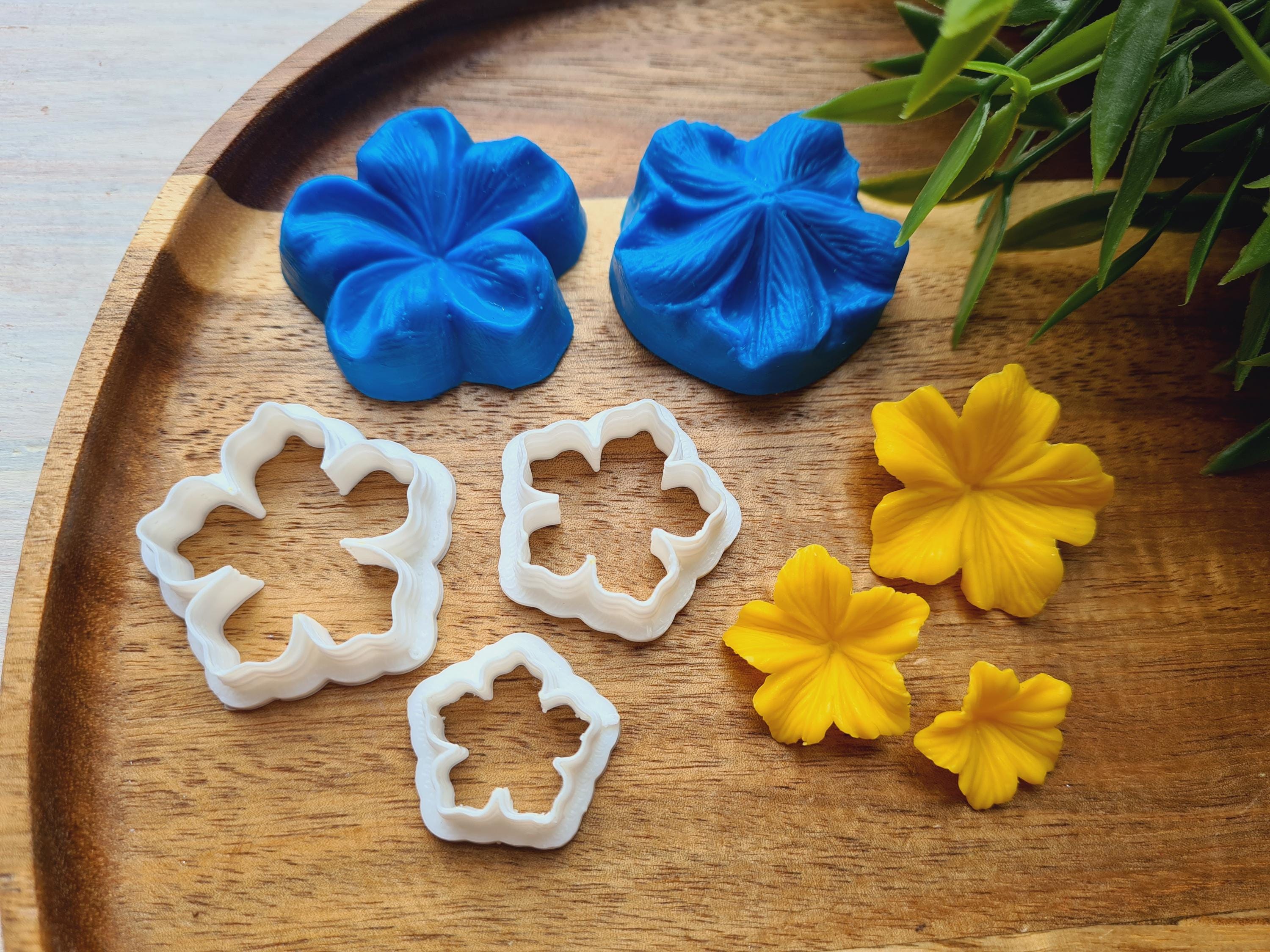 Silicone Veiner of Flower Texture, Style 1, Flower Veiner, 3D Printed ...