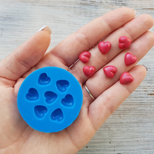 Mini Silicone Heart Mold - Etsy