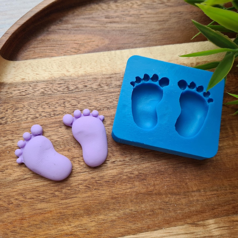 Baby Feet Silicone Moulds - Etsy
