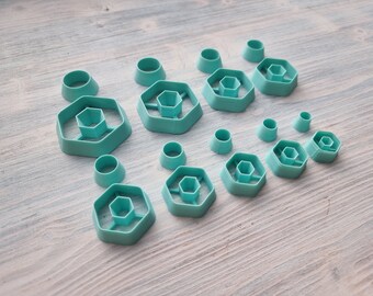 Hexagon Cutter Set - Etsy