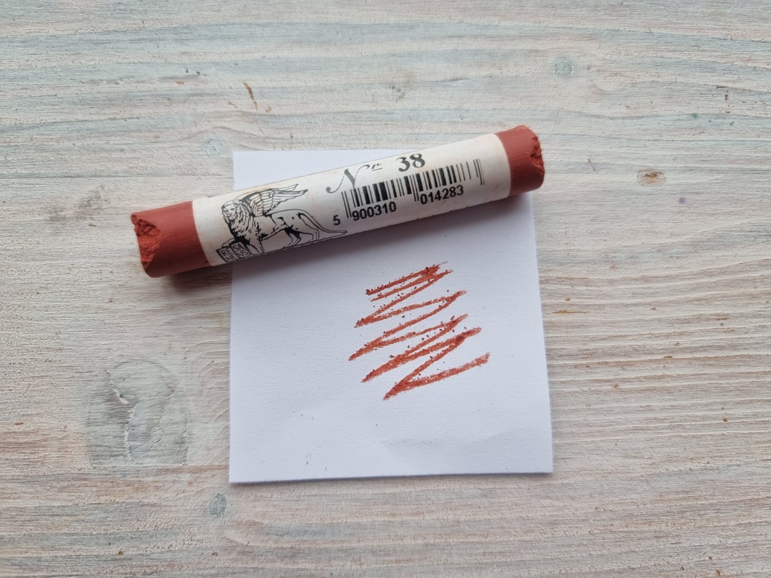 Renesans Dry Chalk Pastels, Soft, Mars Red, Nr.38, Artists, Crafts ...
