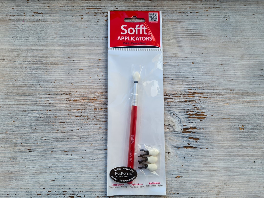 Panpastel Sofft Tools, Applicator+4 Replacement Heads,soft Sponge Tools ...