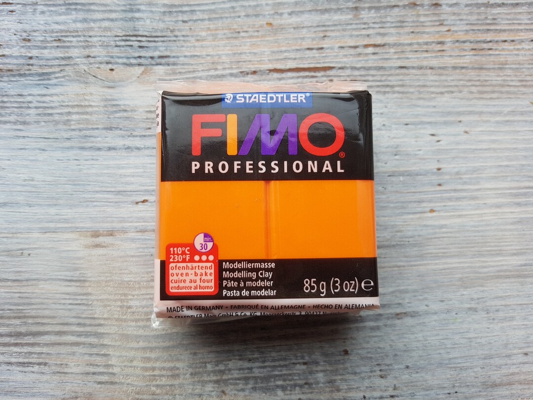 FIMO Professional Serie Polymer Clay, Orange, Nr. 4, 85 G 3 Oz, Oven ...