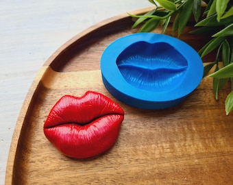 Lips Silicone Mold,concrete Plaster Lips Mold,handmade Lips Soap ...