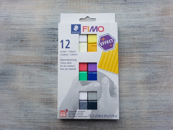 FIMO Modeling Clay Set Soft Clay 12 Colours Brilliant Item