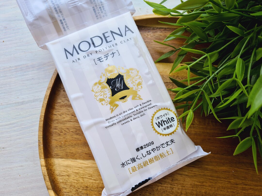 Padico Modena Soft, White (translucent), Modelling Clay, Cold Porcelain ...