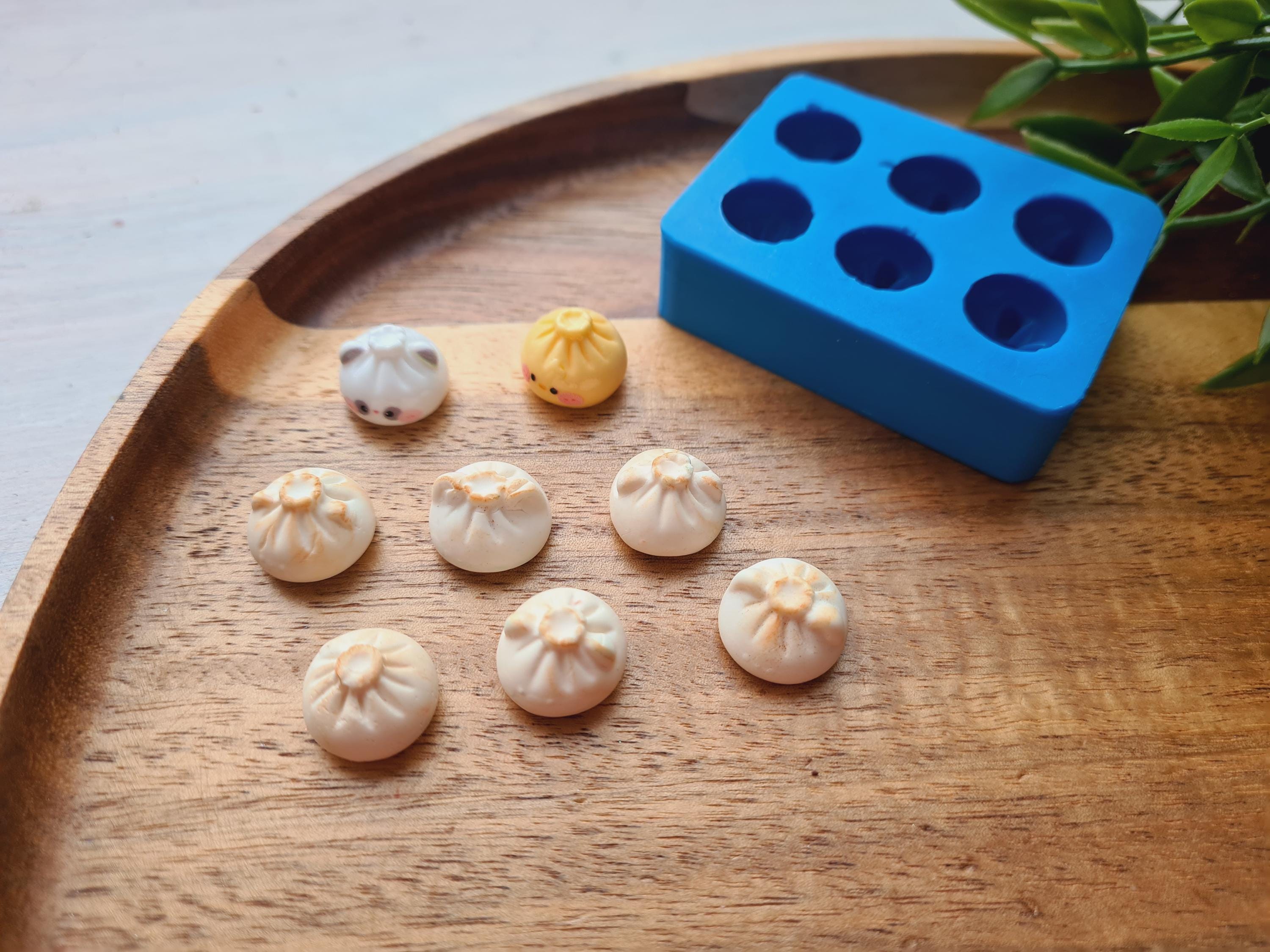 Silicone Mold of Khinkali, 1:6 Scale, Style 2, Cute Animals, 6 Elements ...