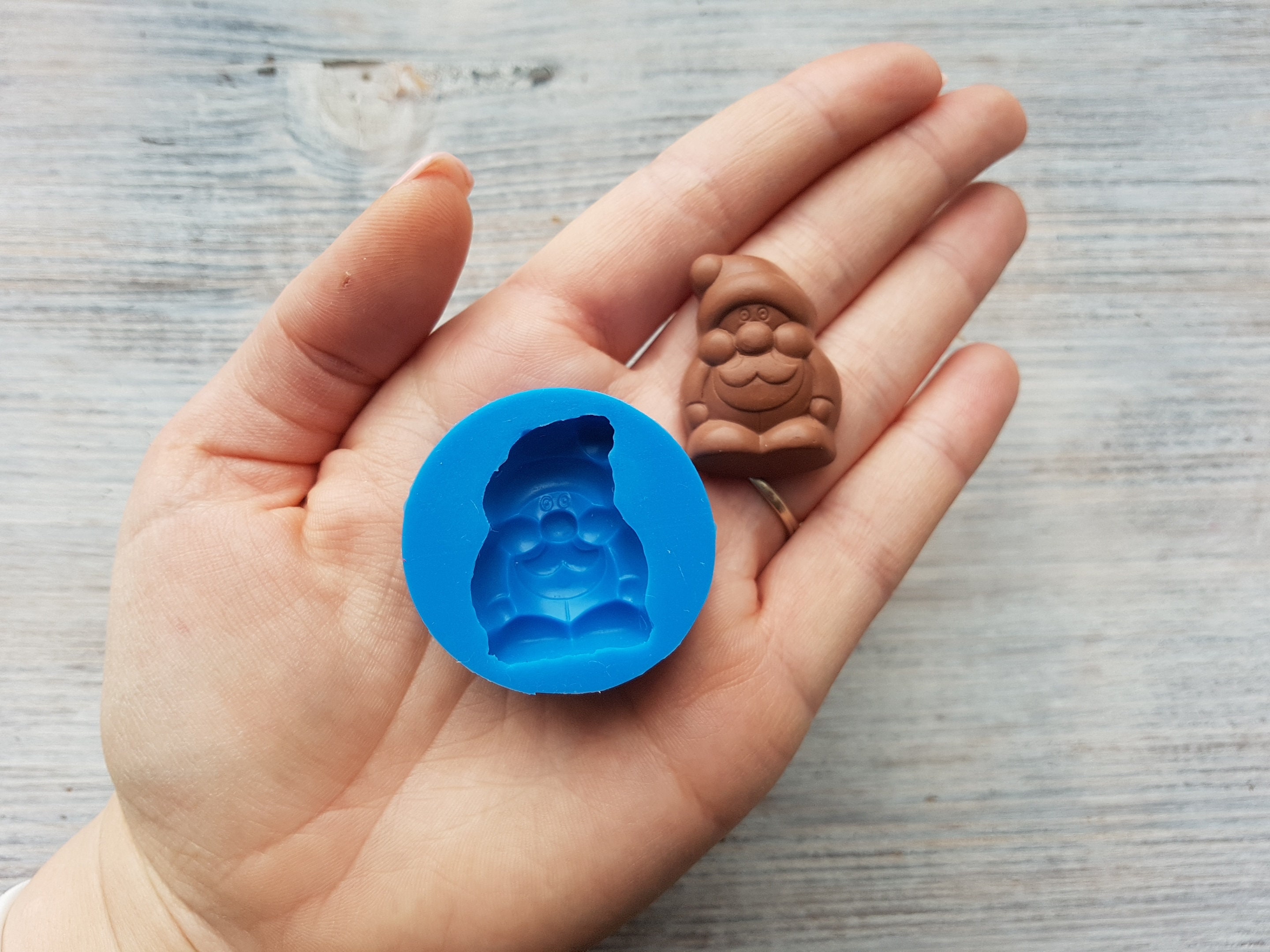 Silicone Mold of Chocolate Candy Dwarf 3.2 Cm Modeling - Etsy