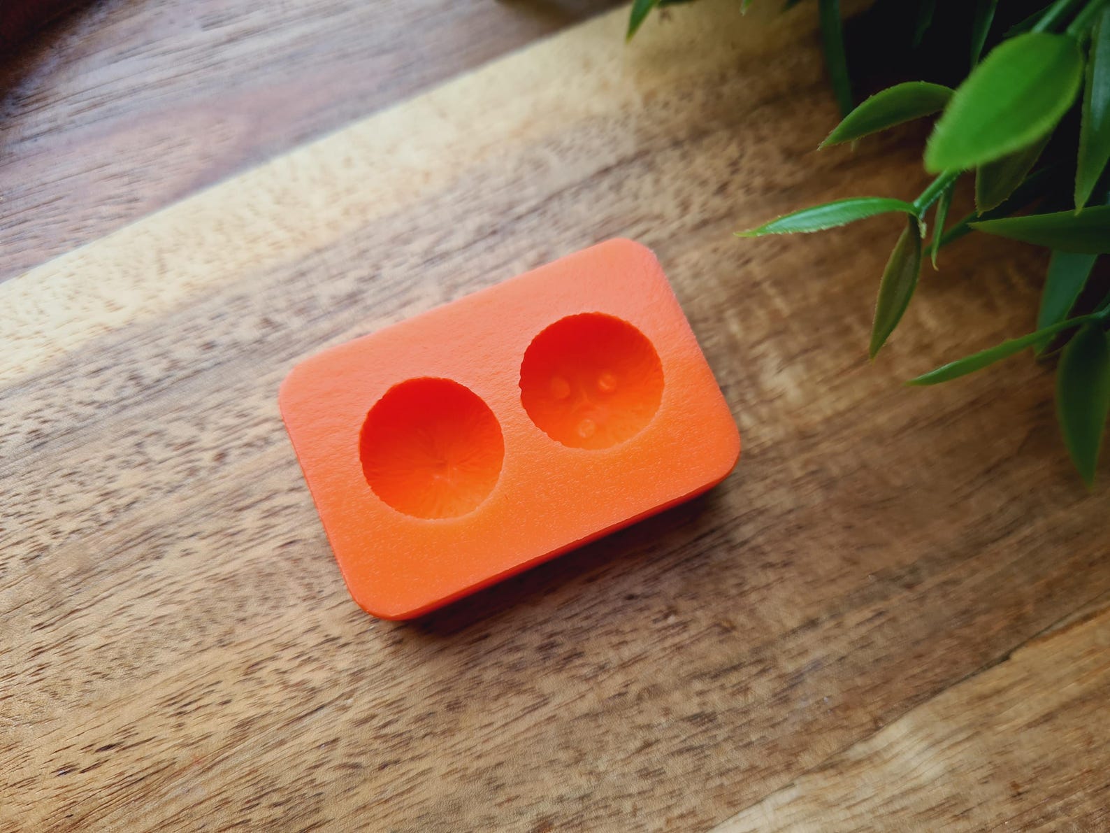 Silicone Mold of Coconut Husk, Style 1, 2 Elements, ~ Ø 1.5 Cm, H:1 Cm ...
