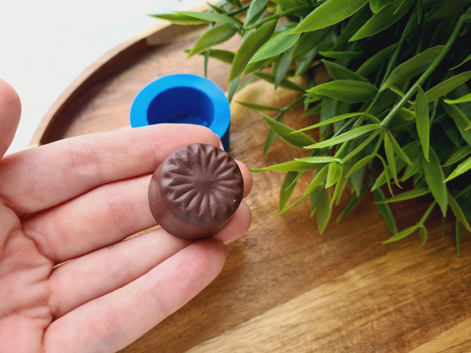 Silicone Mold of Chocolate, Style 31, ~ Ø 2.7 Cm, H:1.8 Cm, Modeling ...