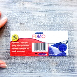 Fimo Flexible Texture Sheet Meadow, Used for Decor and Texture ...