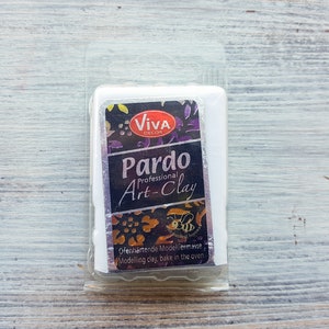 PARDO Translucent Polymer Clay, 56g (1,96oz), Oven-hardening Polymer ...