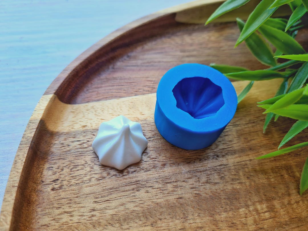 Silicone Mold of Meringue, Style 2, ~ Ø 2 Cm, H:1.5 Cm, Modeling Tool ...