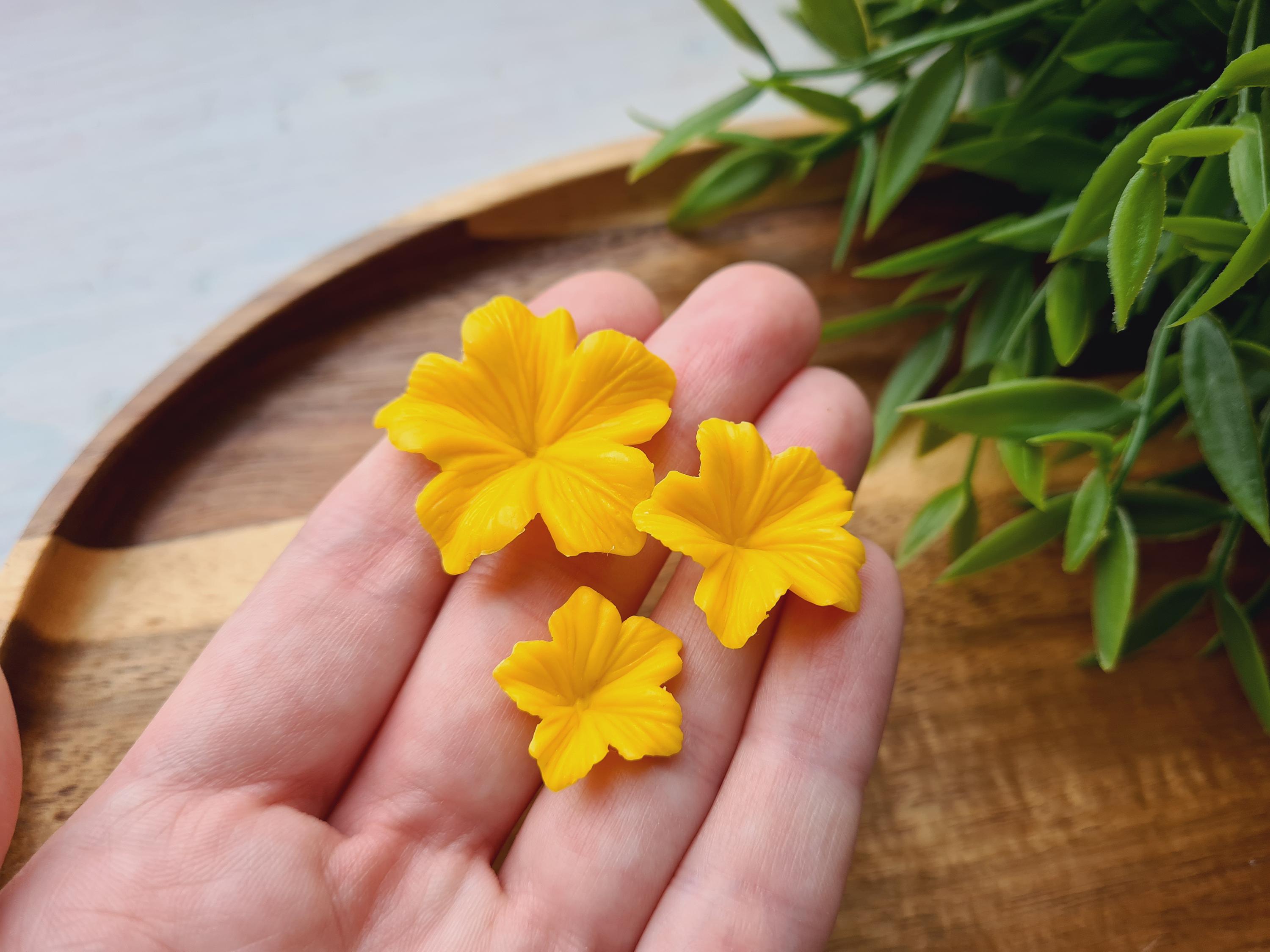 Silicone Veiner of Flower Texture, Style 1, Flower Veiner, 3D Printed ...
