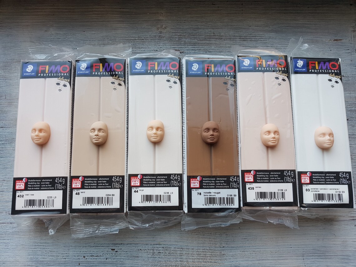 FIMO Professional Doll Art Porcelain Nr. 03 Polymer Clay - Etsy