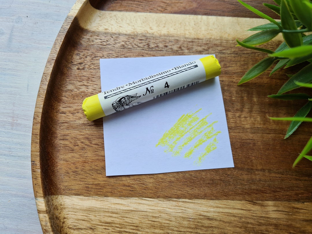 Renesans Dry Chalk Pastels, Soft, Cadmium Yellow Lemon (hue), Nr.4 ...