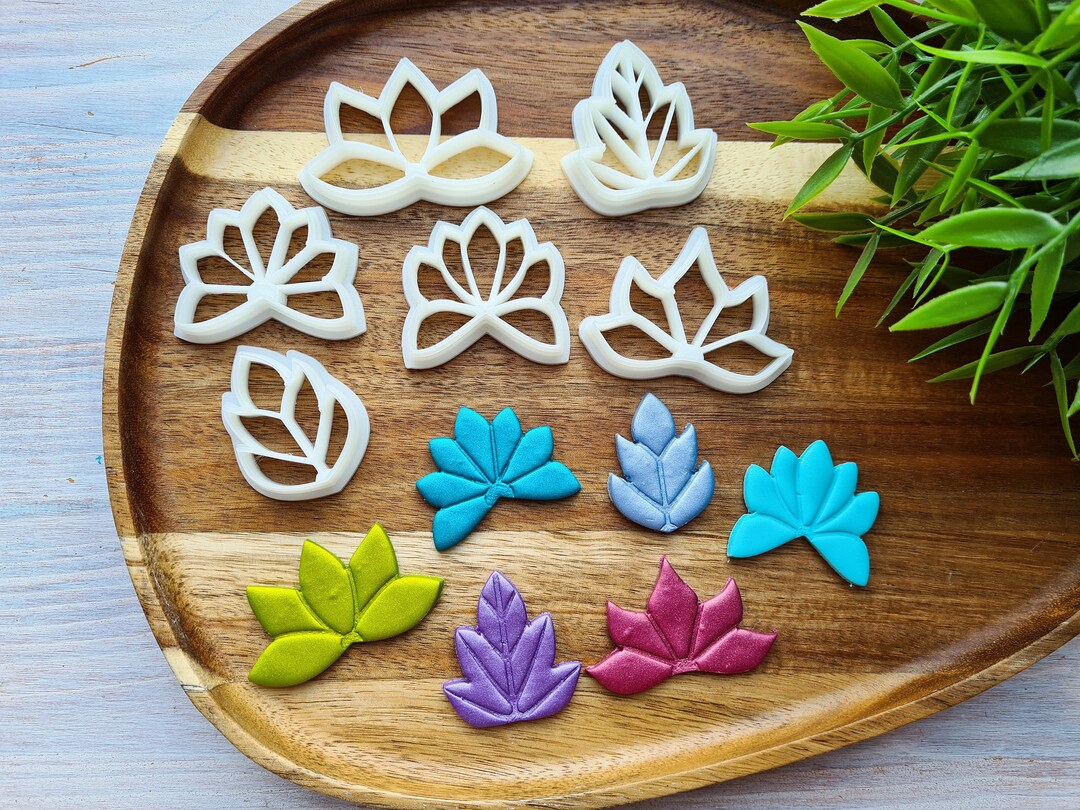 Earring, Style 17, Set of 6 Cutters, One Clay Cutter or FULL Set ...