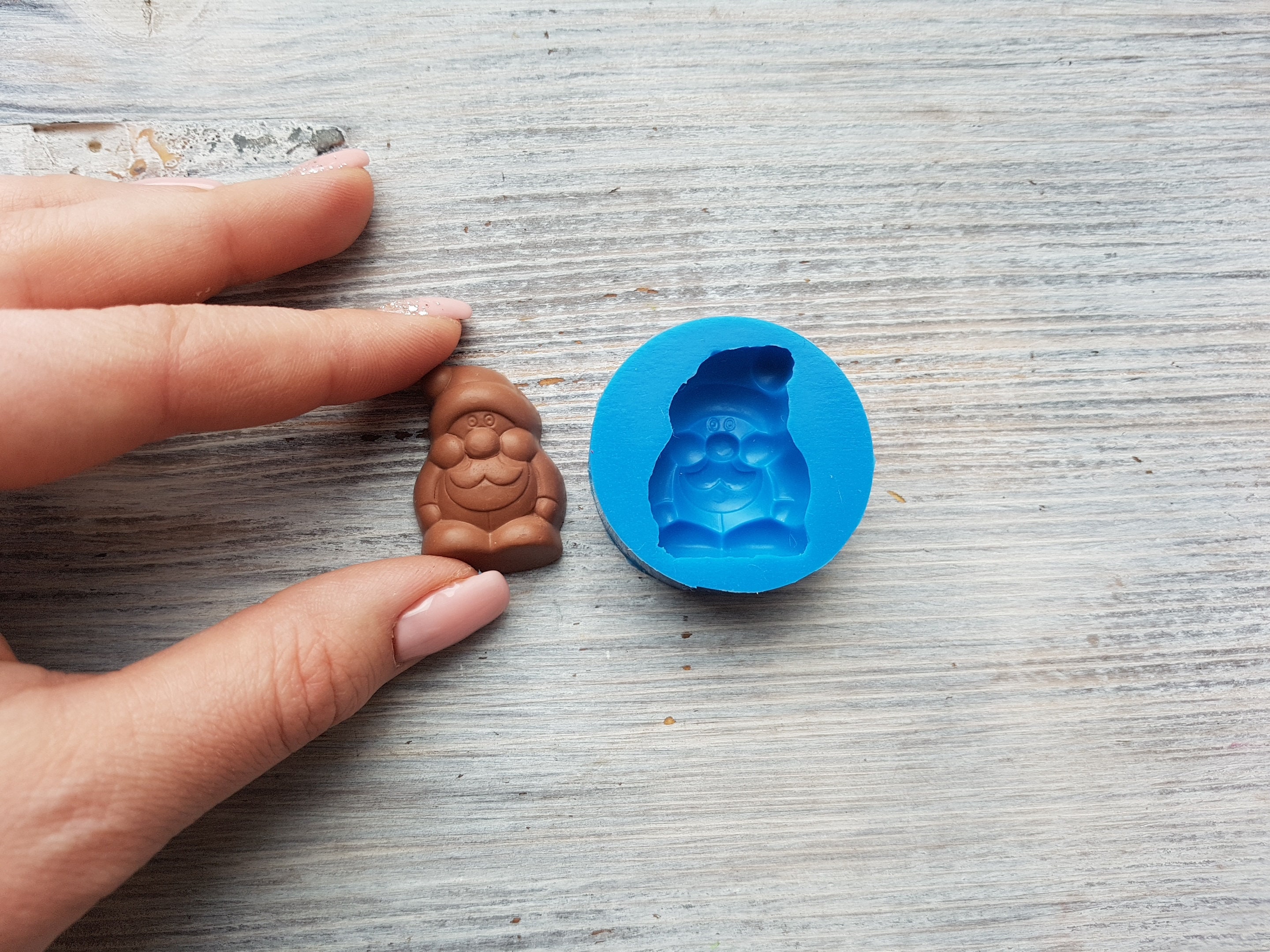 Silicone Mold of Chocolate Candy Dwarf 3.2 Cm Modeling - Etsy