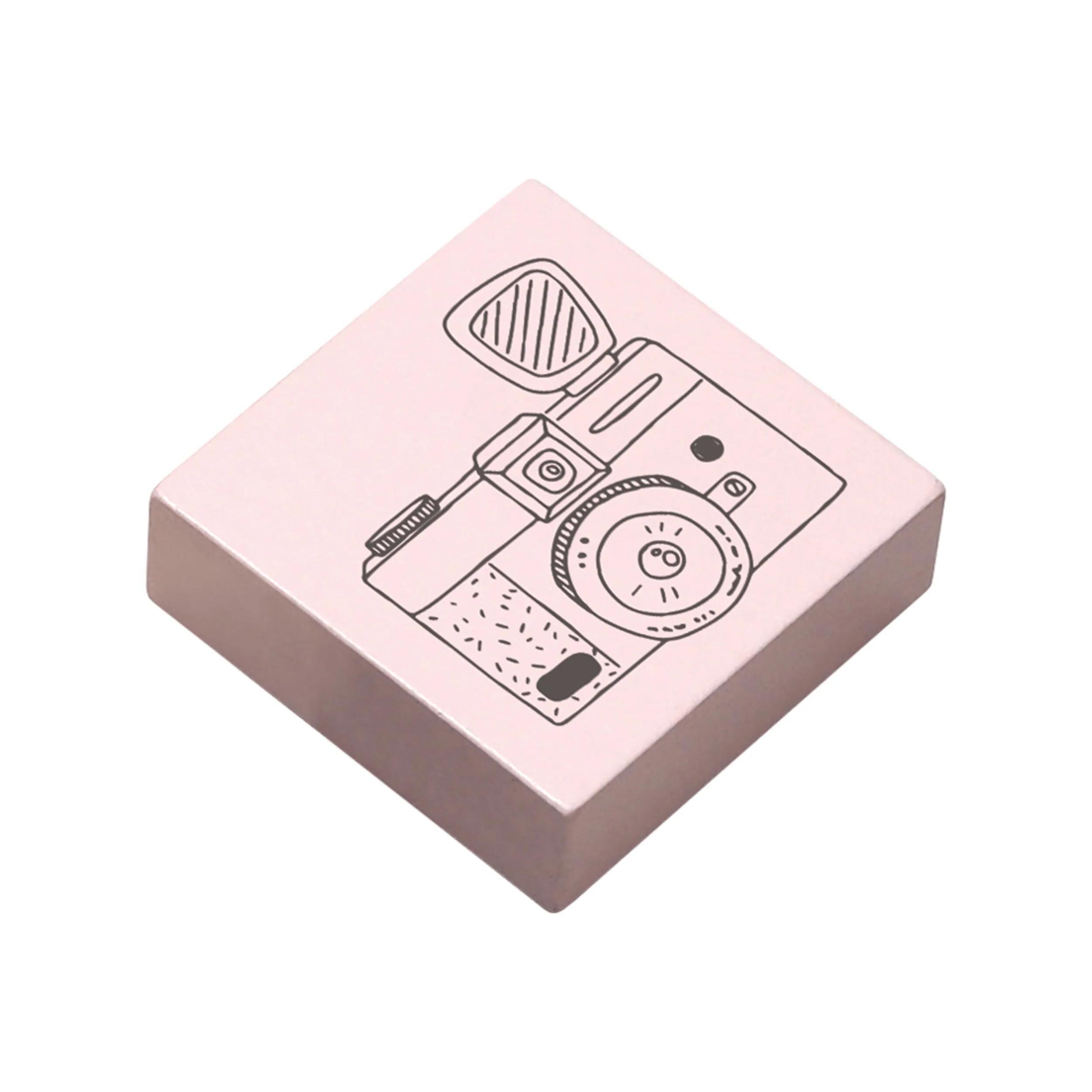 Stamp "camera", Motif Stamp DIY, Scrapbooking, Handicraft, Wooden Stamp ...