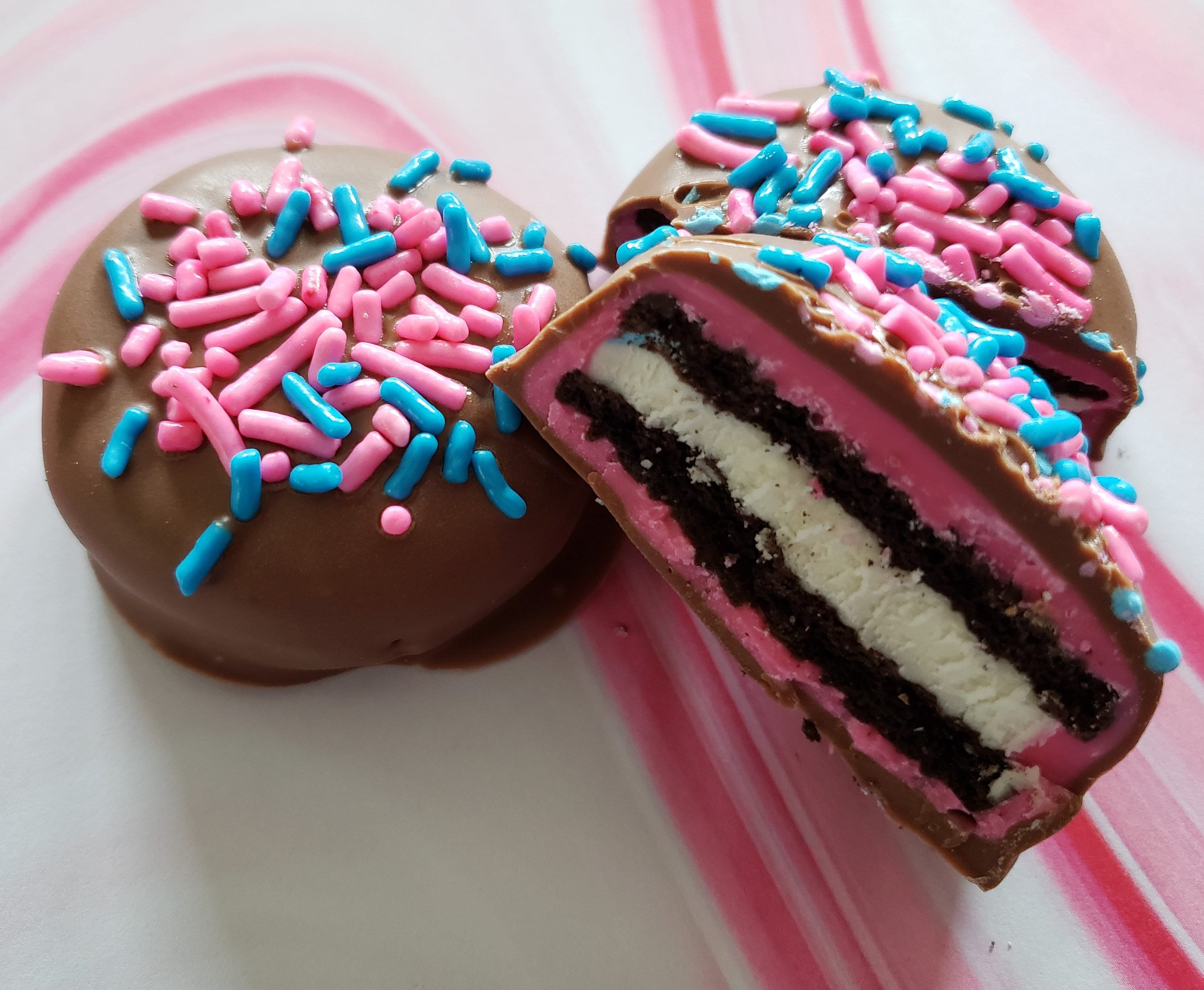 Gender Reveal Chocolate Covered Oreos - Etsy