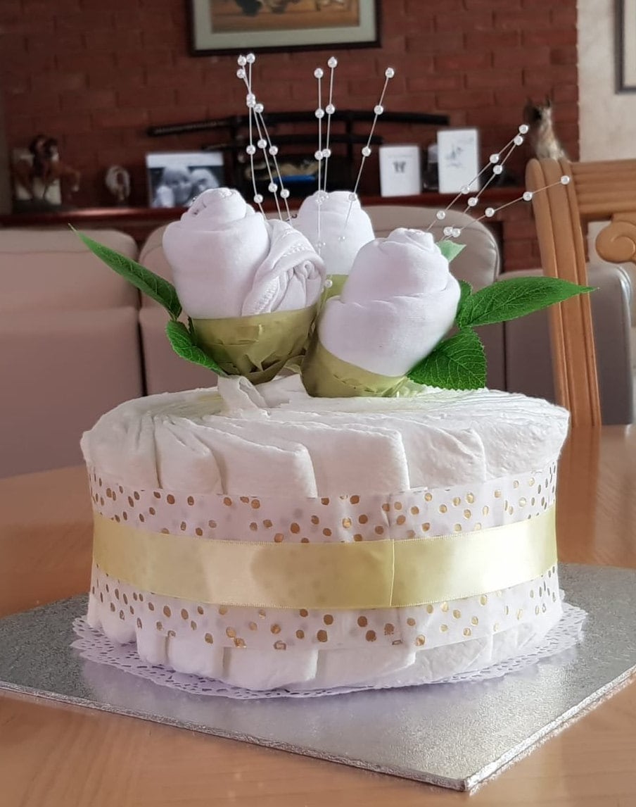 Single Layer Nappy Cake - Etsy