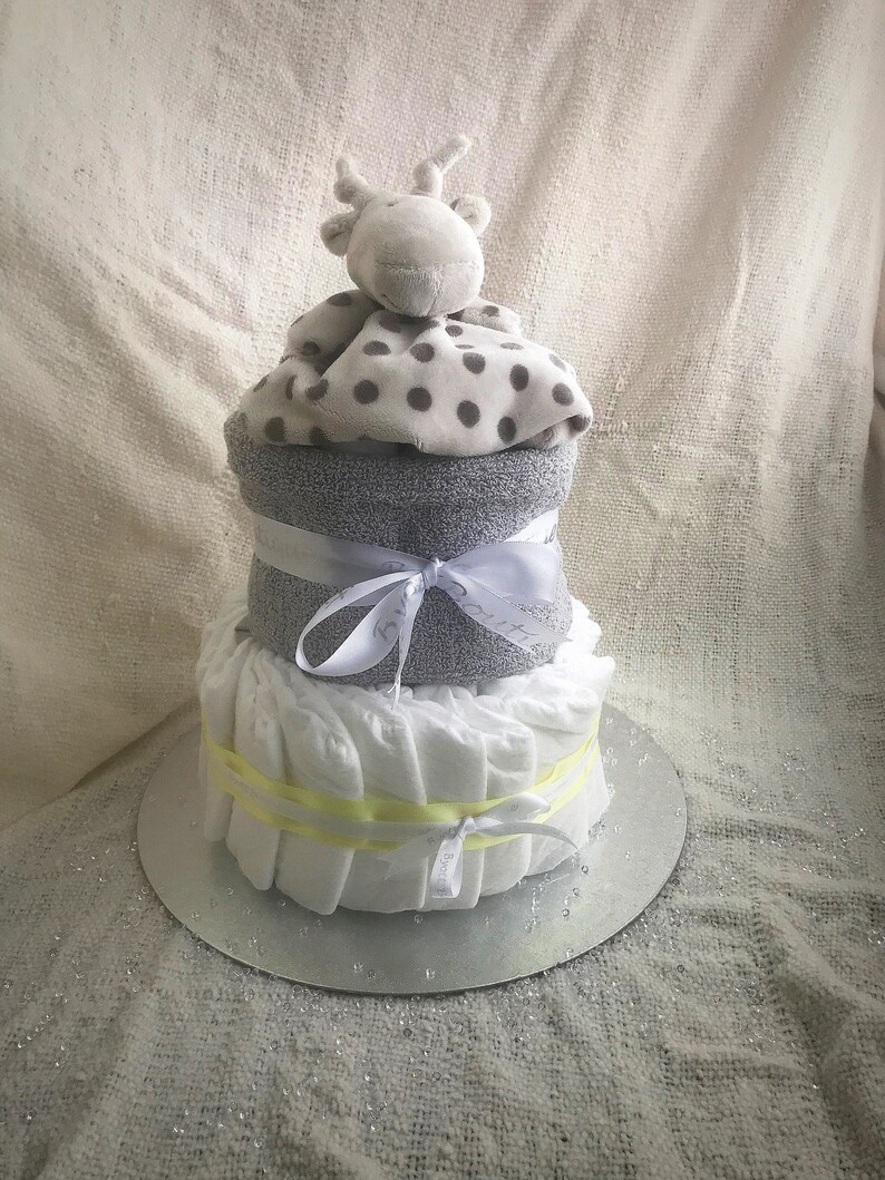 2 Tier Nappy Cake - Etsy