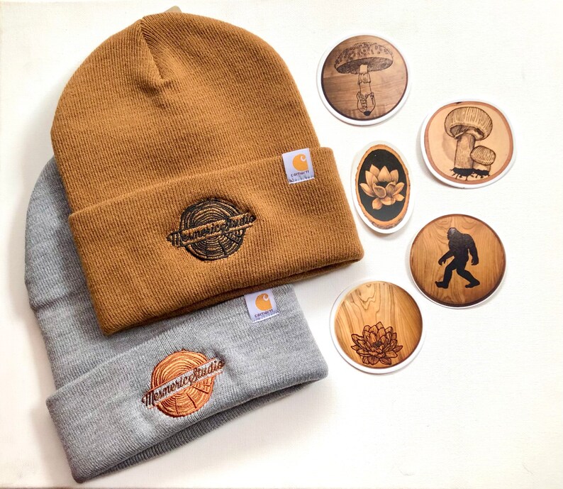 Sticker and Carharrt Beanie Bundle - Etsy