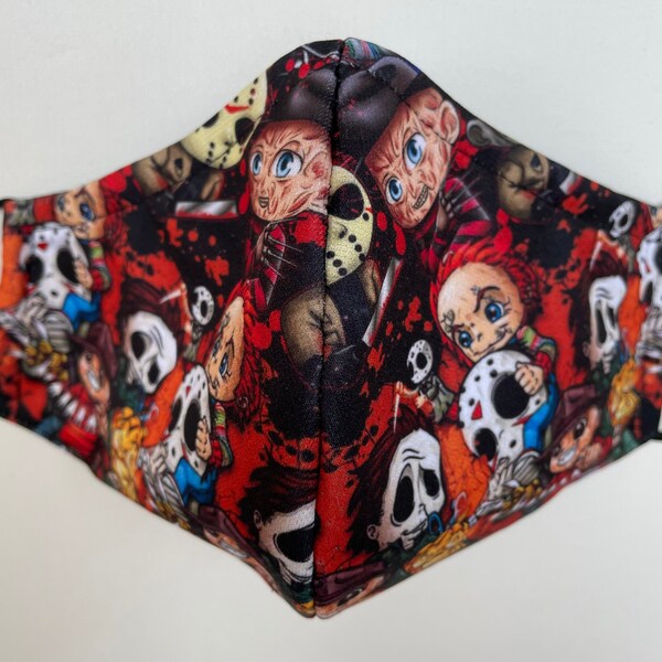 Chucky Face Mask - Etsy