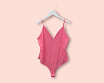 Neon Pink Bodysuit - Etsy