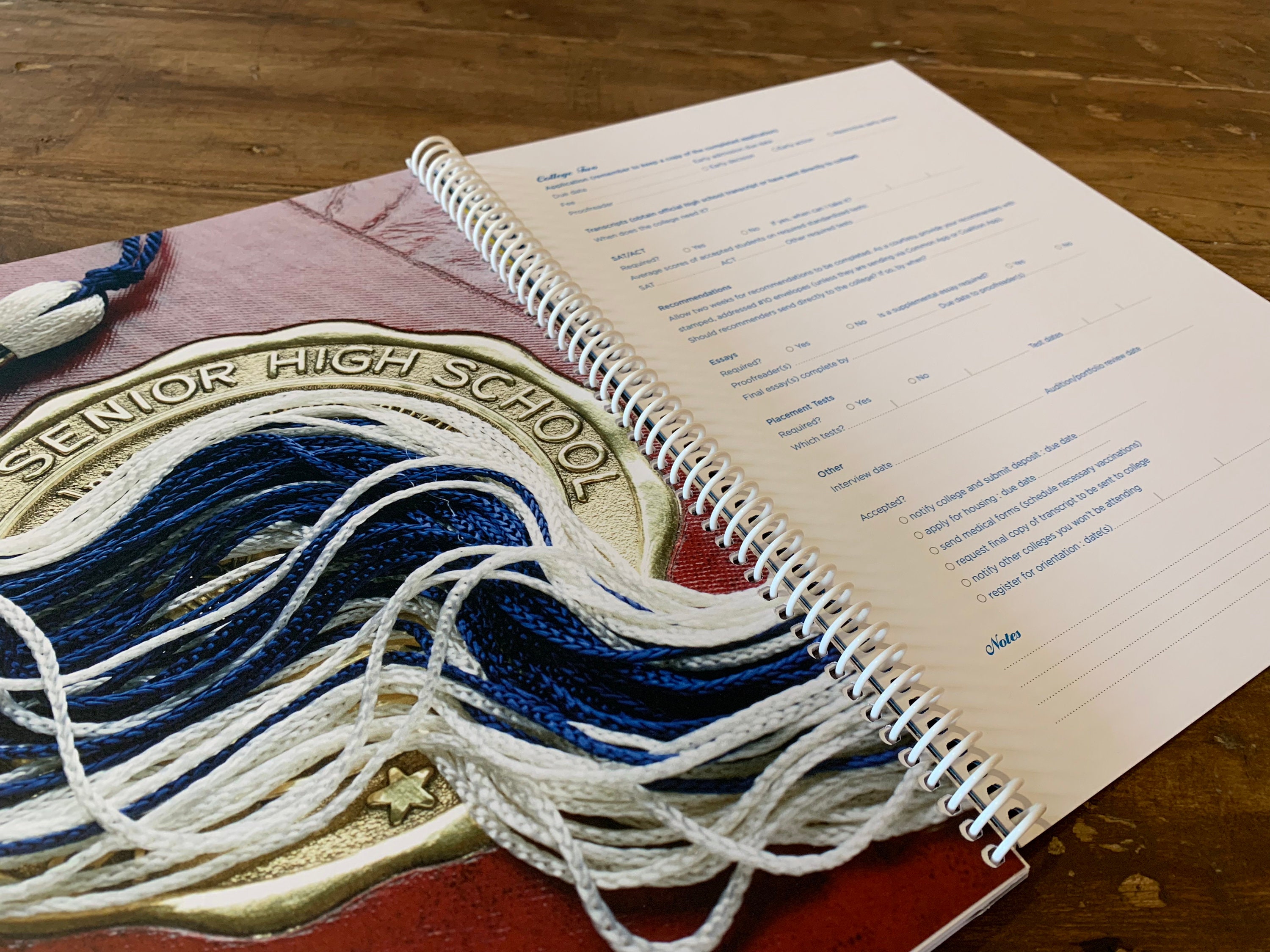 High School Record Keeper and College Planner, 9-12 Grade, Organizer - Etsy