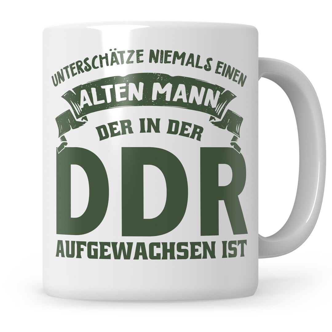 Mug DDR Grandpa, Never Underestimate an Old Man Who Grew up in the GDR ...