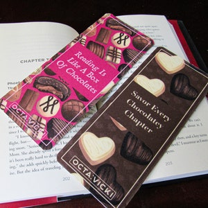 Forrest Gump Bookmark reading is Like a Box of Chocolate Cute Bookmark ...