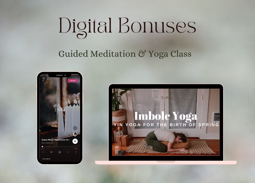 Imbolc Rituals Guide : a Shadow Workbook for the Birth of Spring - Etsy