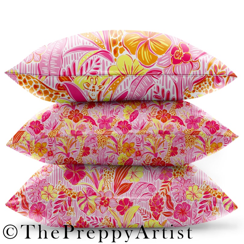 Preppy Giraffe Pattern Animal Digital Paper Surface Pattern - Etsy