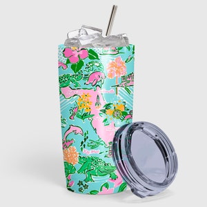 INSTANT DOWNLOAD Preppy Florida Pattern, Seamless Florida Map Design ...