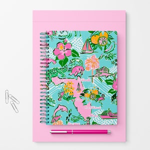 INSTANT DOWNLOAD Preppy Florida Pattern, Seamless Florida Map Design ...