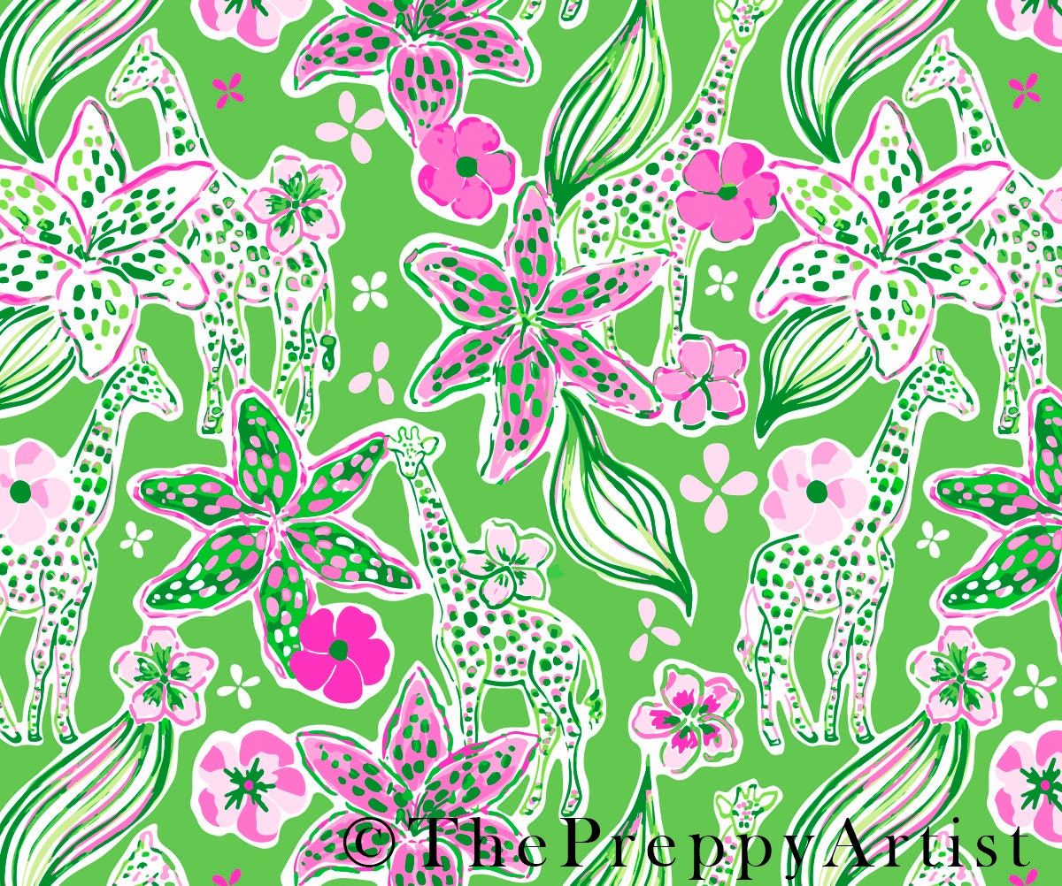 Preppy Patterns Background