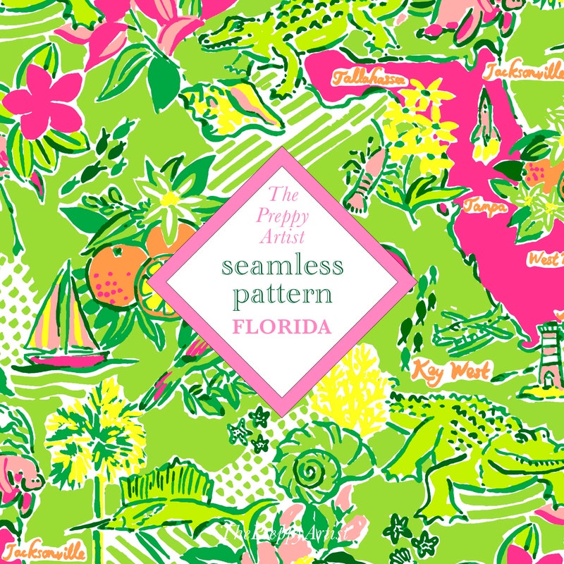 Preppy Wallpaper - Etsy