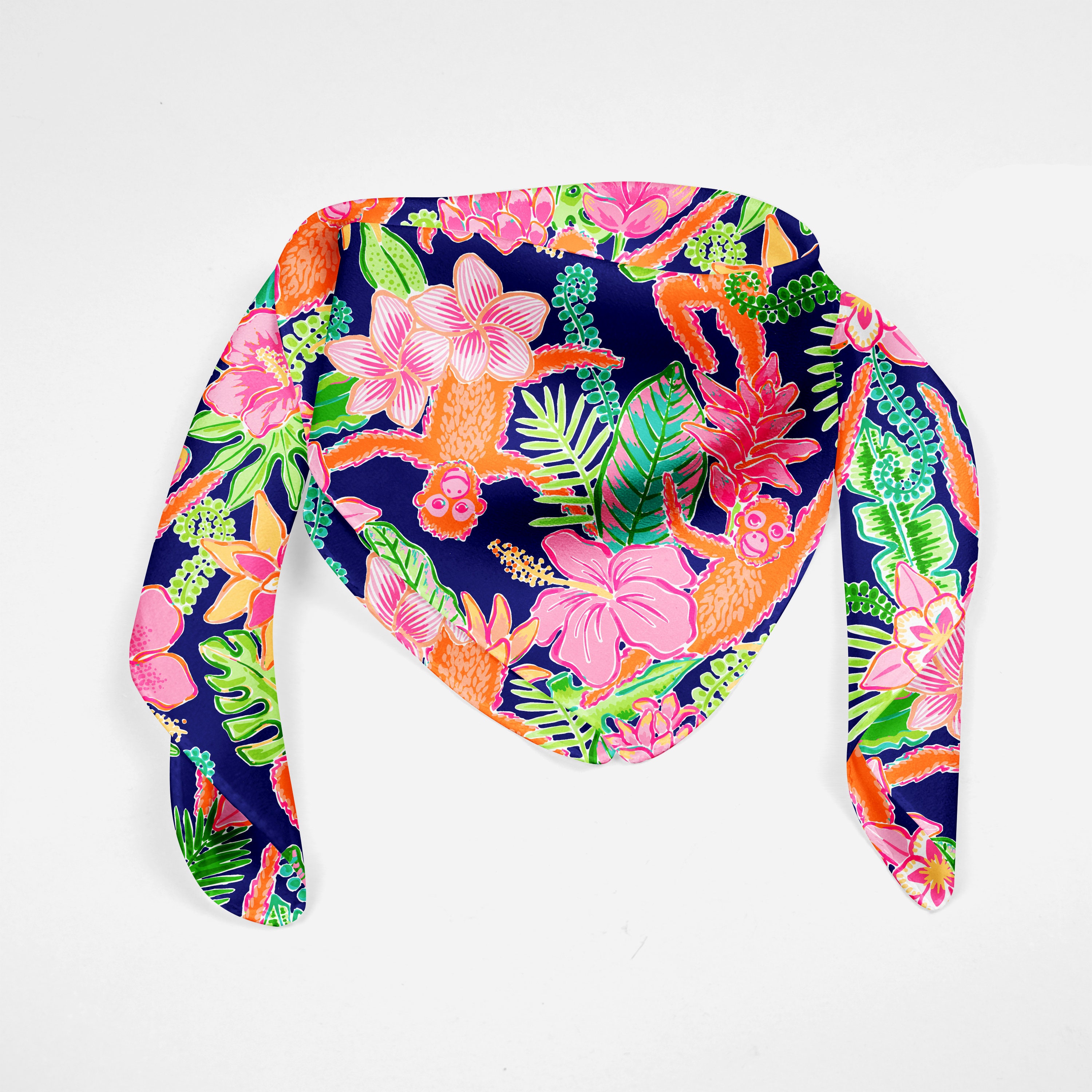 INSTANT DOWNLOAD Preppy Orangutan Surface Pattern Design - Etsy